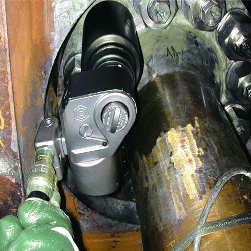 Mighty Steel Hydraulic Bolt Torquing Machine Square Drive Light Weight