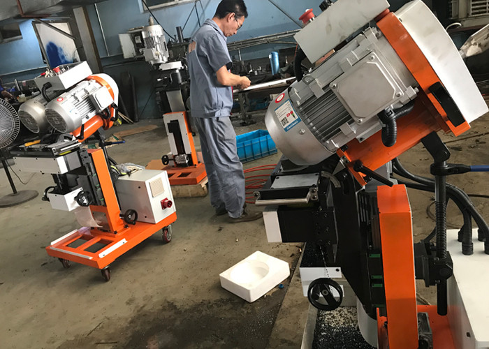 Simple Cold Working Plate Edge Milling Machine 0° - 60° Adjustable ...