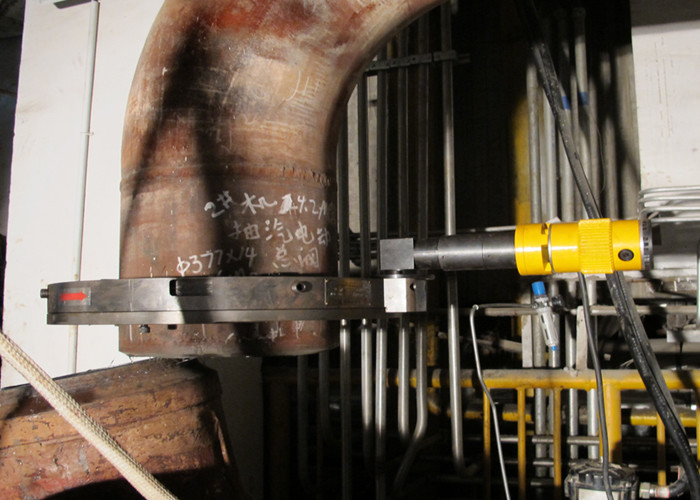 Germany Import Motor Pipe Cold Cutting And Chamfering Machine Clamshell ...